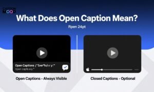 What Does Open Caption Mean in Movies & TV?